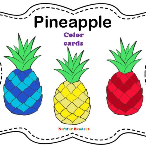 Pineapple Color Cards - Classful