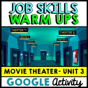 Life Skills - Job Skills - Warm Ups - Vocational Skills - Movie Theater ...