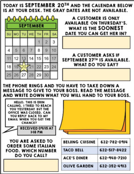 Life Skills - Job Skills - Warm Ups - Vocational Skills - Office Jobs ...