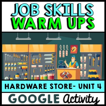 Life Skills - Job Skills Warm Ups - Vocational Skills - Hardware Store ...