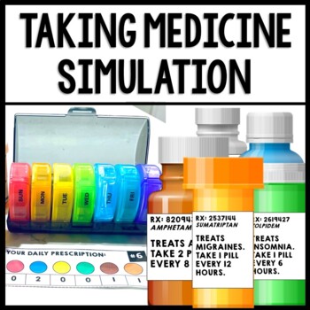 Life Skills - Medicine Safety - Task Box - Reading - Math - Special ...