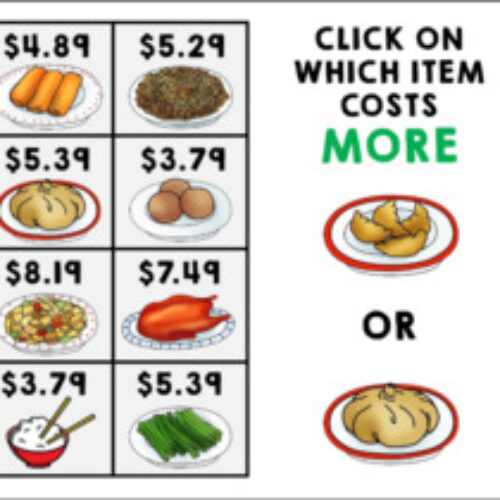 Life Skills - Menu Math - Money - Budget - Dollar Up - GOOGLE - Unit 6 ...