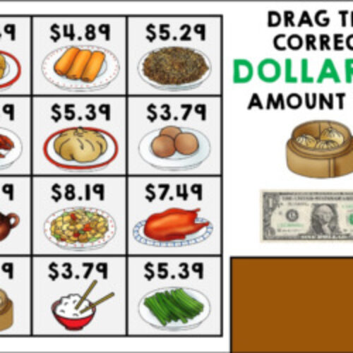 Life Skills - Menu Math - Money - Budget - Dollar Up - GOOGLE - Unit 6 ...
