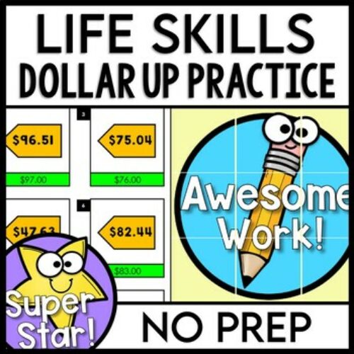 Life Skills - Money - Dollar Up - Mystery Picture - Google Sheets ...