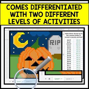Life Skills - Money - Dollar Up - Mystery Pixel Art - Google Sheets ...