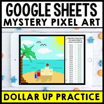 Life Skills - Money Dollar Up - Pixel Art - Google Sheets - Summer ...