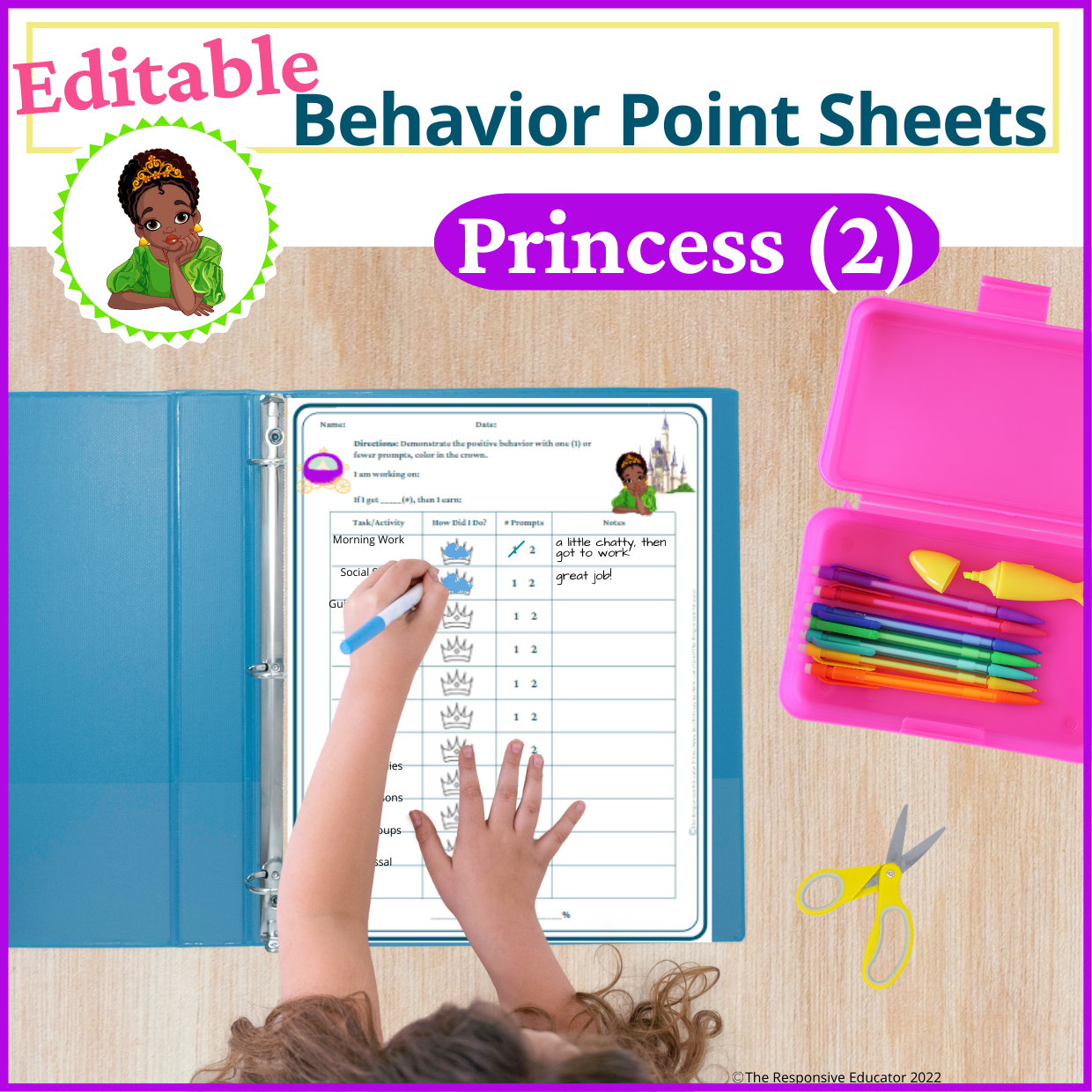 Point Sheet for Behavior- Princess (2)