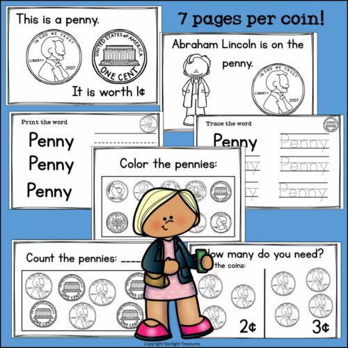 Money Mini Book for Early Readers - My Money Mini Books - Classful