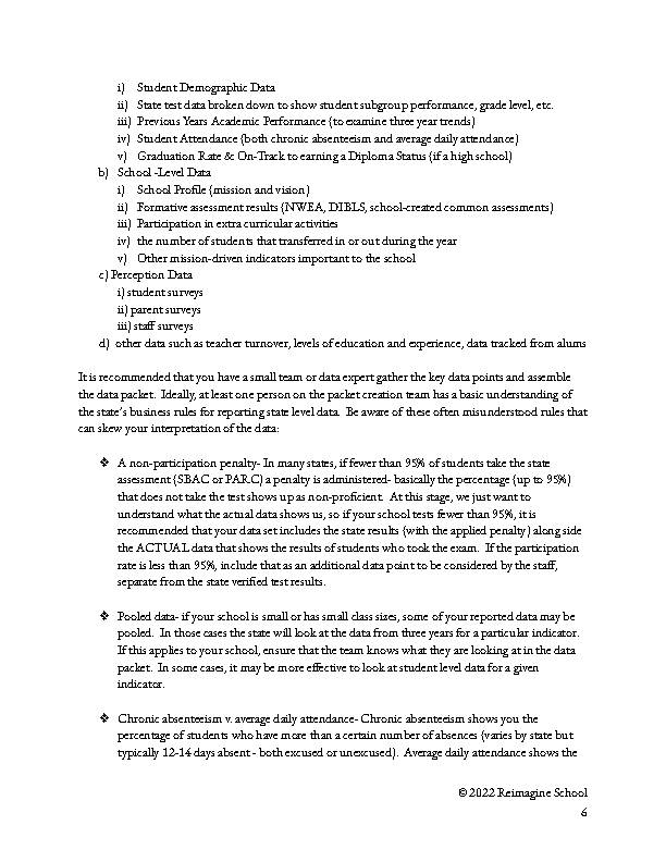 Comprehensive Needs Assessment and School Improvement Planning Toolkit ...
