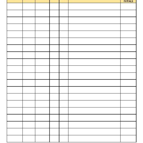 Tutoring Log Sheet - Classful