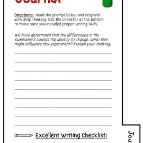 Density and Buoyancy Investigation Booklet Printable & Digital | Google ...
