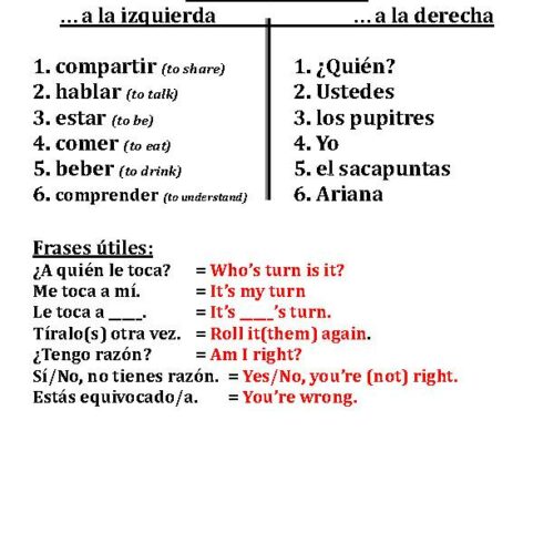 Compartir Conjugation