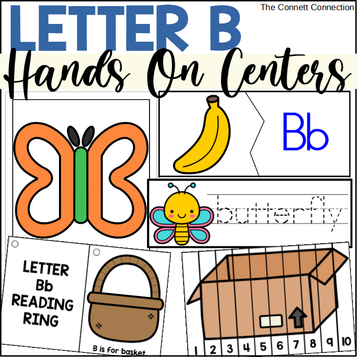 Letter B Hands On Centers - Classful