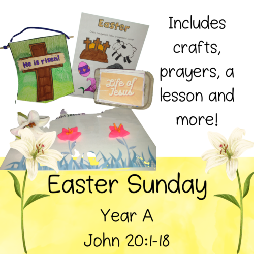 Easter Sunday - Children's Church - Holy Week Year A - Jesus Returns ...