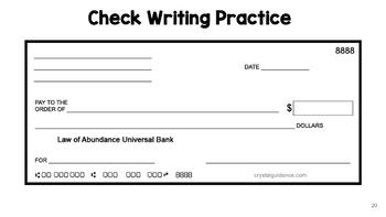 Life Skills - Reading Writing Math - Writing Checks - Special Education ...