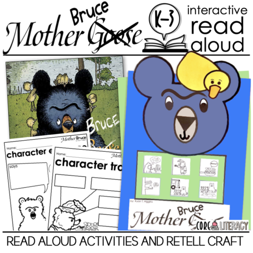 Mother Bruce Interactive Read Aloud | Spring RETELL Activities ...