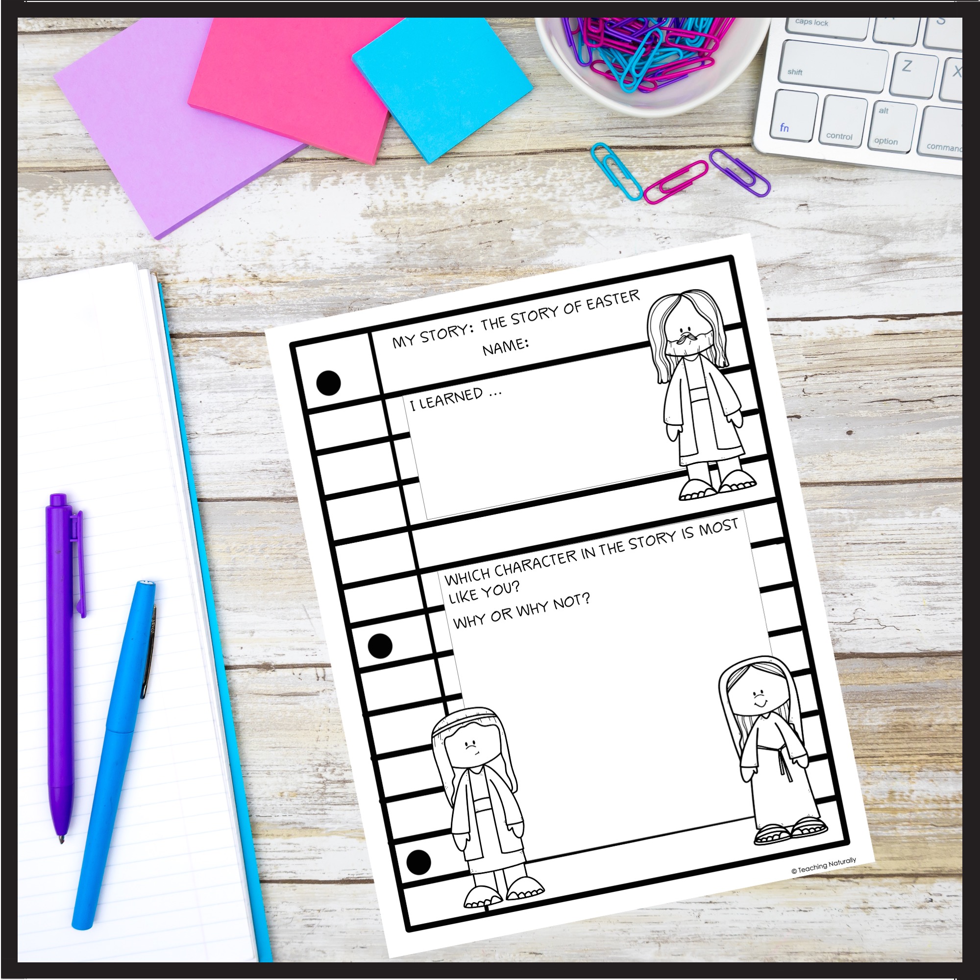 Easter Bible Lesson and Activities for 1st, 2nd, 3rd, and 4th graders ...