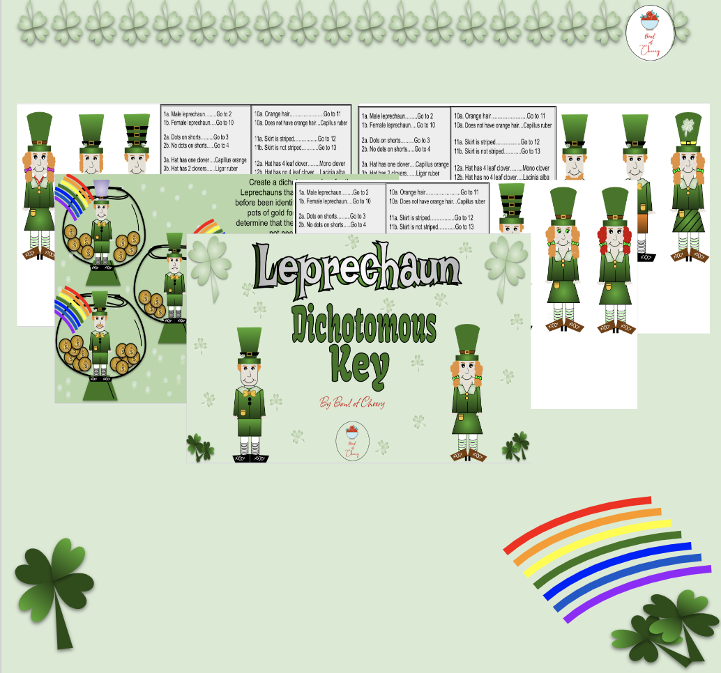 Leprechaun Dichotomous Key - Classful