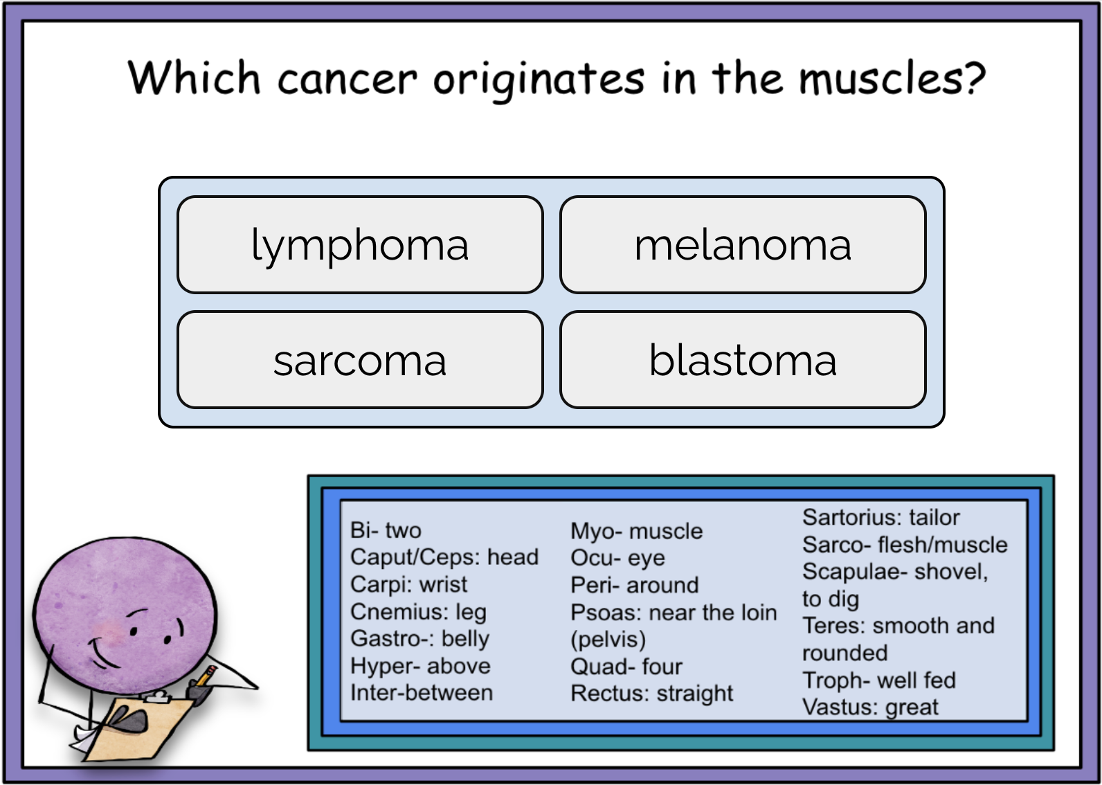 Muscle Medical Terminology Boom Cards - Classful