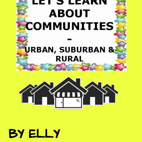 TYPES OF COMMUNITIES & COMMUNITY HELPERS- URBAN, SUBURBAN, RURAL - Classful