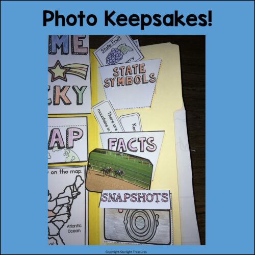 Kentucky Lapbook for Early Learners - A State Study - Classful