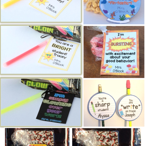 Testing Treat Tags | Test Motivation Gift Tags Editable | Motivational ...