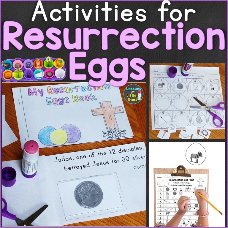 Resurrection Eggs Christian Easter Activities - Classful