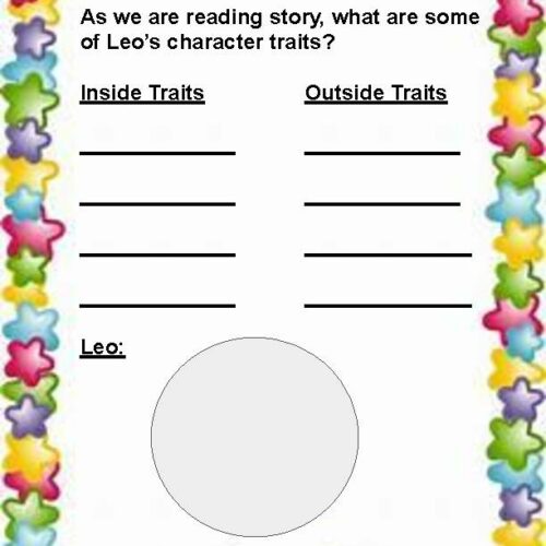 LEO THE LATE BLOOMER READING & EXTENSION ACTIVITIES UNIT - Classful