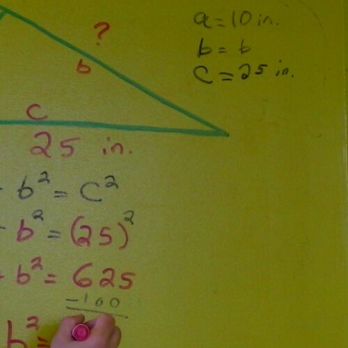 The Pythagorean Theorem Introduction Full Lesson Plan & Performance ...