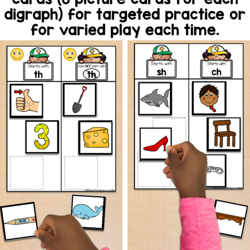 Beginning Digraphs sh th ch wh Sorts Sorting Activities Mazes & Hunts ...