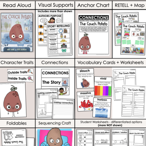 The Bad Seed Interactive Read Aloud | RETELL + Sequencing Craft ...