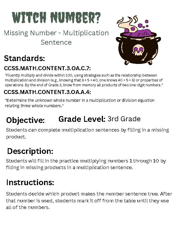 NO PREP Addition/Subtraction Cut, Glue, and Match Halloween Center ...