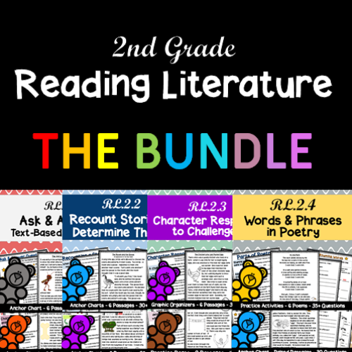 2nd Grade Reading Literature- The BIG Bundle! - Classful