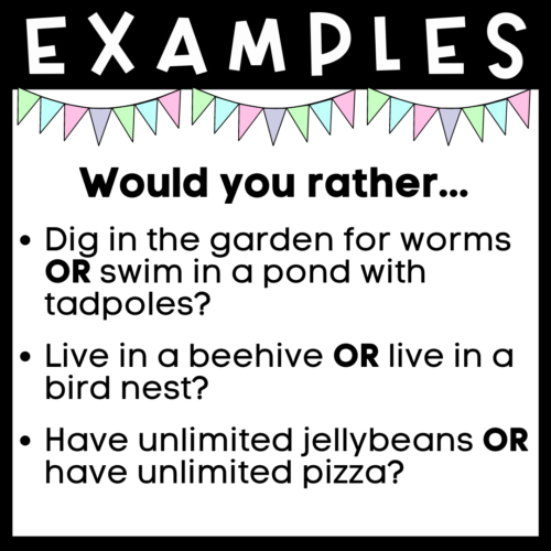 Spring / March / April / May Digital Game - Would You Rather Activity ...