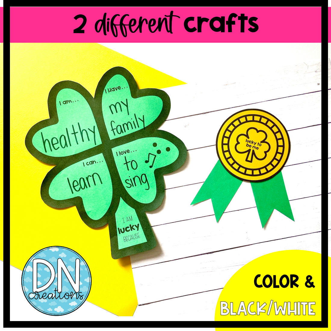 St. Patrick's Day Craft l I'm Lucky Craft l March Craft - Classful