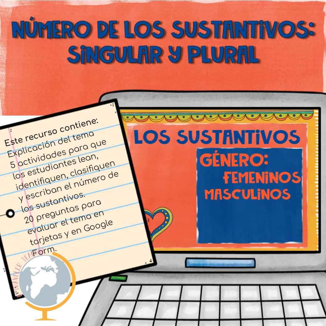 Número de los sustantivos Guía de estudio digital (Nouns in Spanish ...