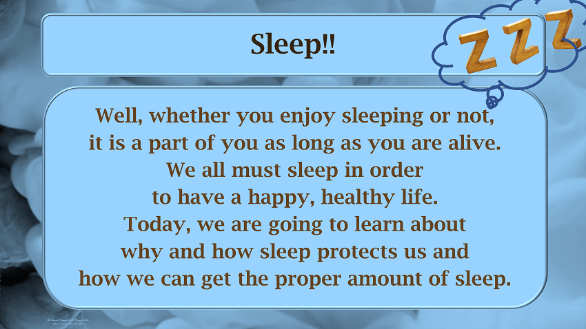 Importance of Sleep to Health & Success Primary Social-emotional ...