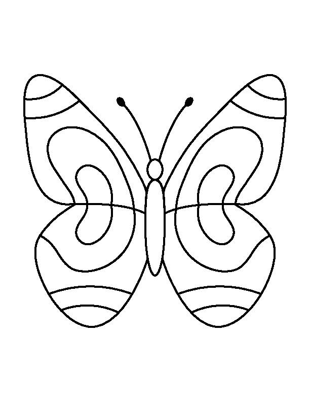 30 Butterfly Coloring Pages - Classful