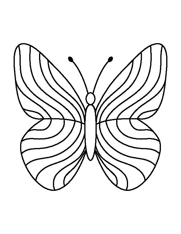 30 Butterfly Coloring Pages - Classful