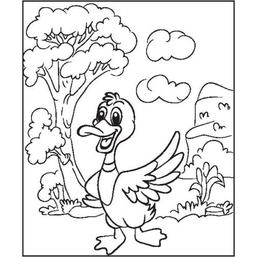20 Duck Coloring Pages for Kids! Printable Digital Download - Classful