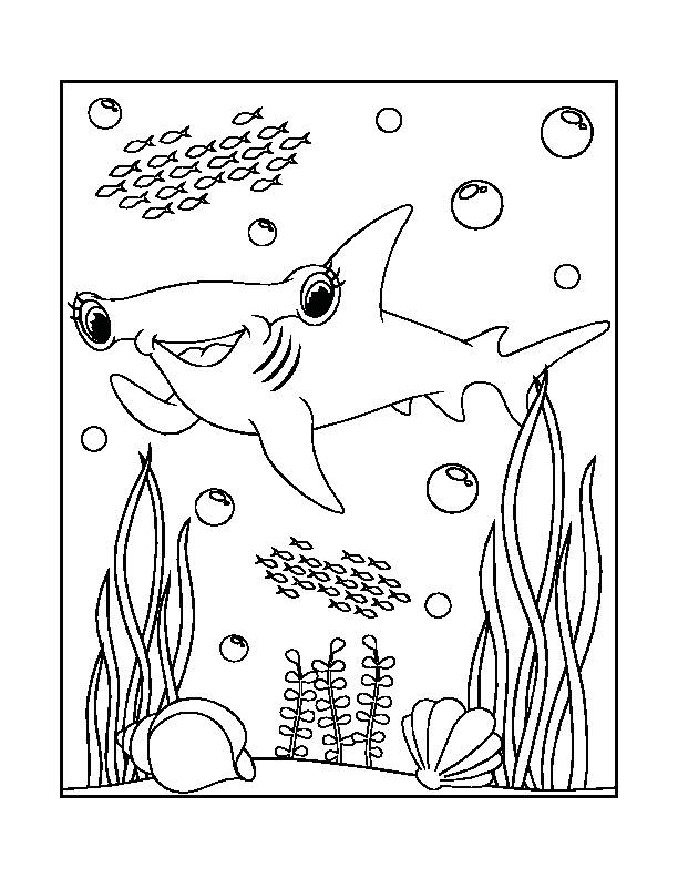 10 Sea Creatures Coloring Pages for Kids! - Classful