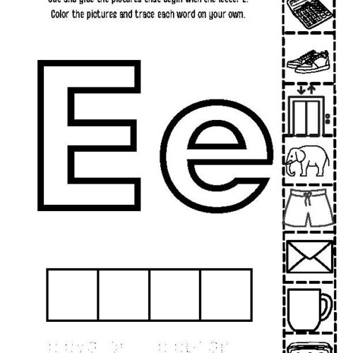 Alphabet Cut, Paste, and Trace - Classful