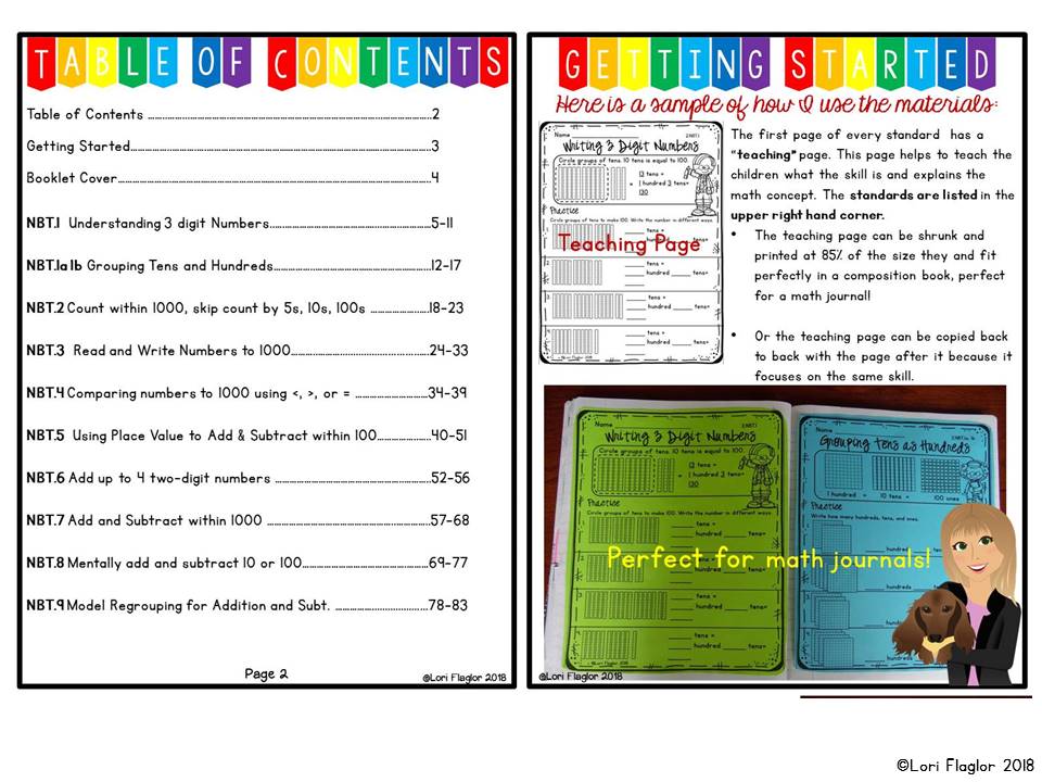 Place Value 2nd Grade Math Common Core Standards - Classful