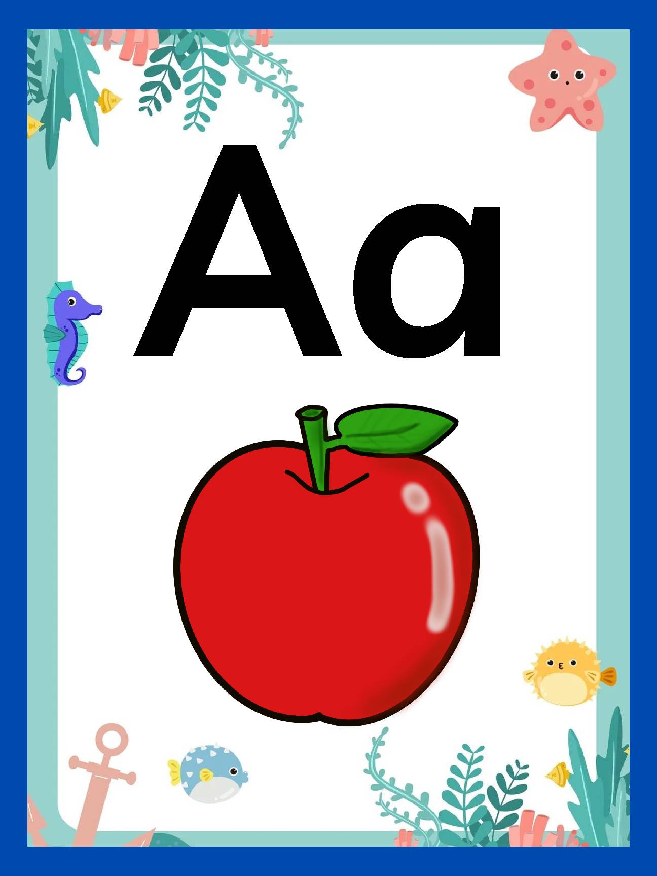 Under the Sea Alphabet Posters - Classful