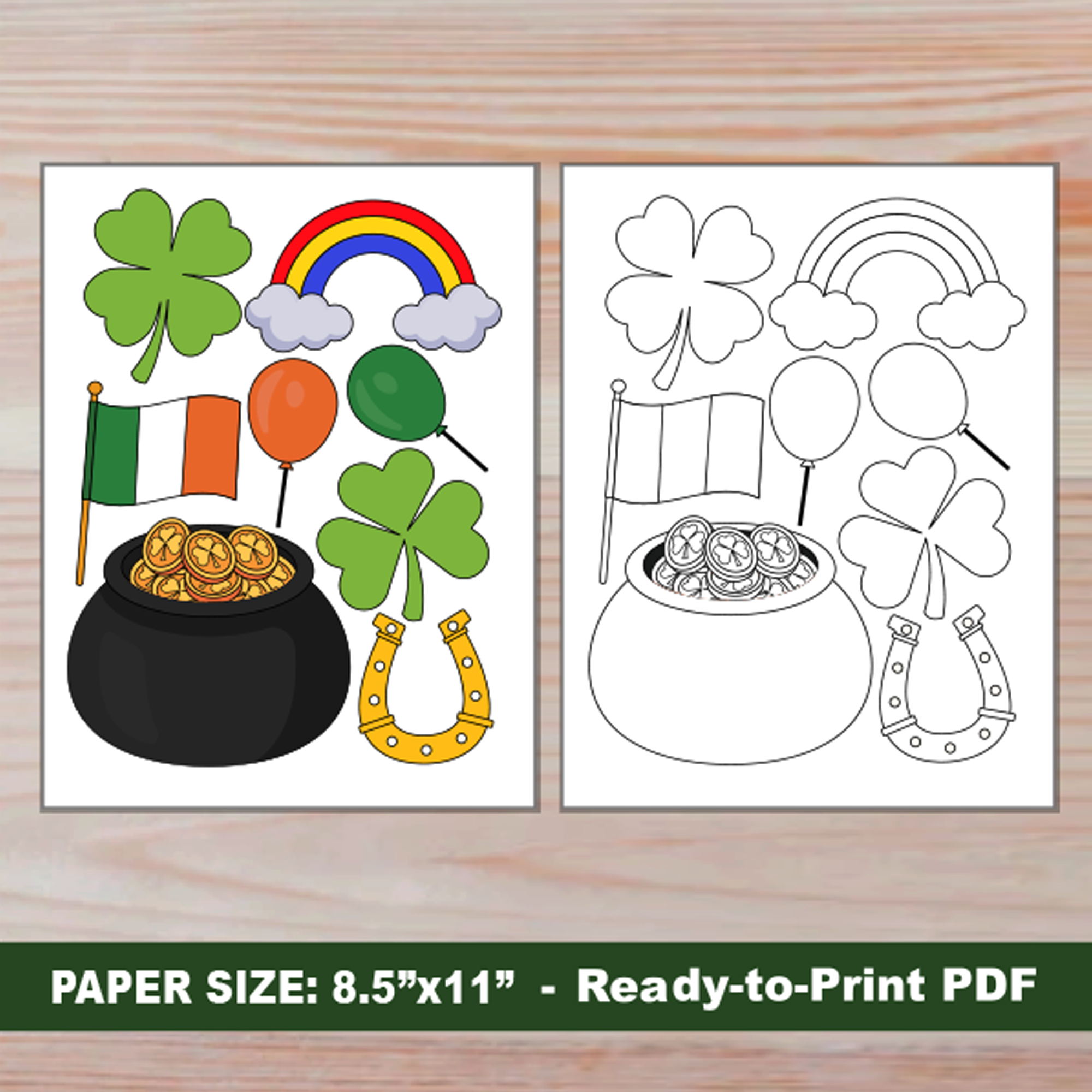St Patrick's Day Craft for Bulletin Board | Leprechaun Face Photo ...