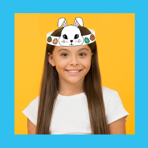 Easter Paper Crowns | Spring Easter Hat Paper Crown Headband / Craft ...