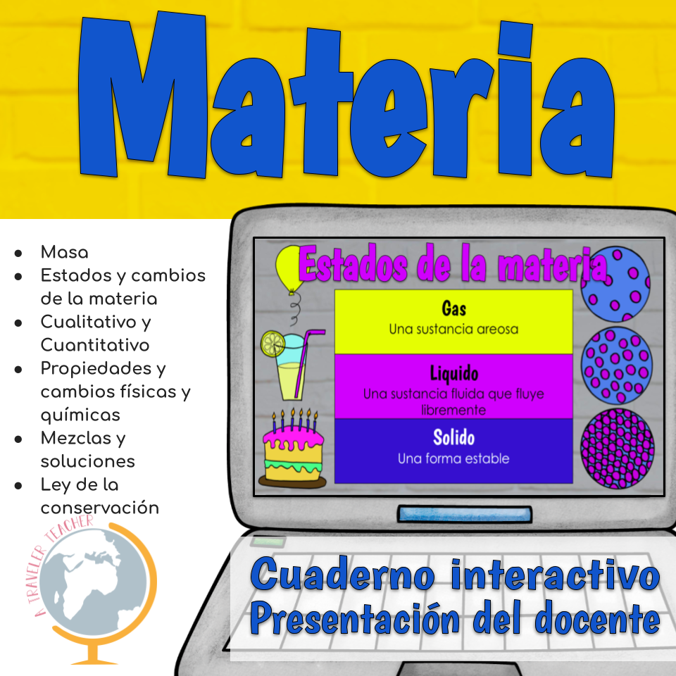 Materia cuaderno interactivo digital - Classful