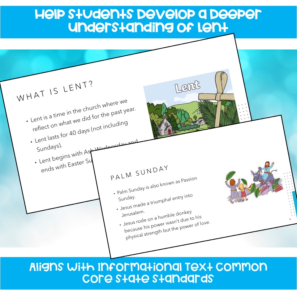 Lenten Season for Children K-3 - Classful