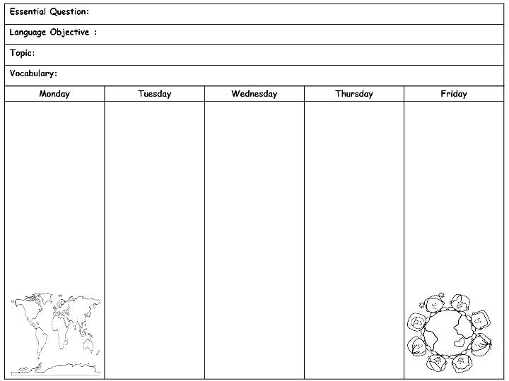 First Grade Social Studies Lesson Plan Template - Classful