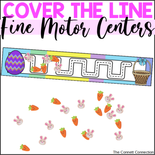 Easter Prewriting Tracing Lines - Classful